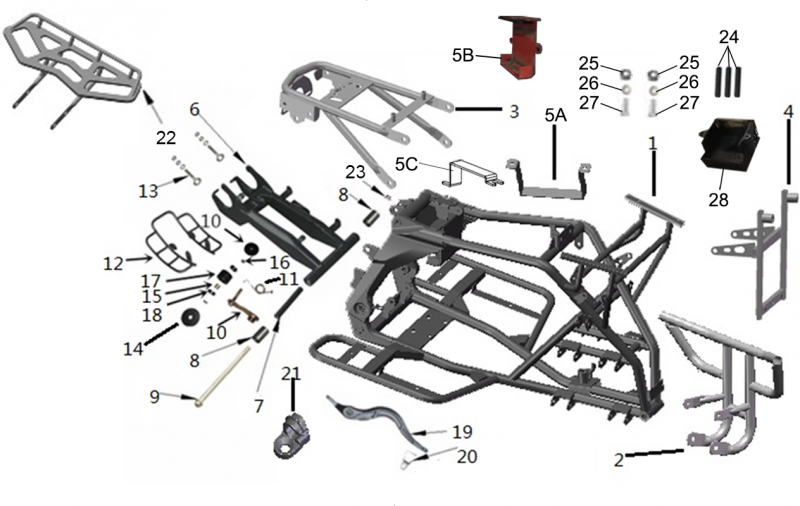 CHASSIS - 1001 Quads